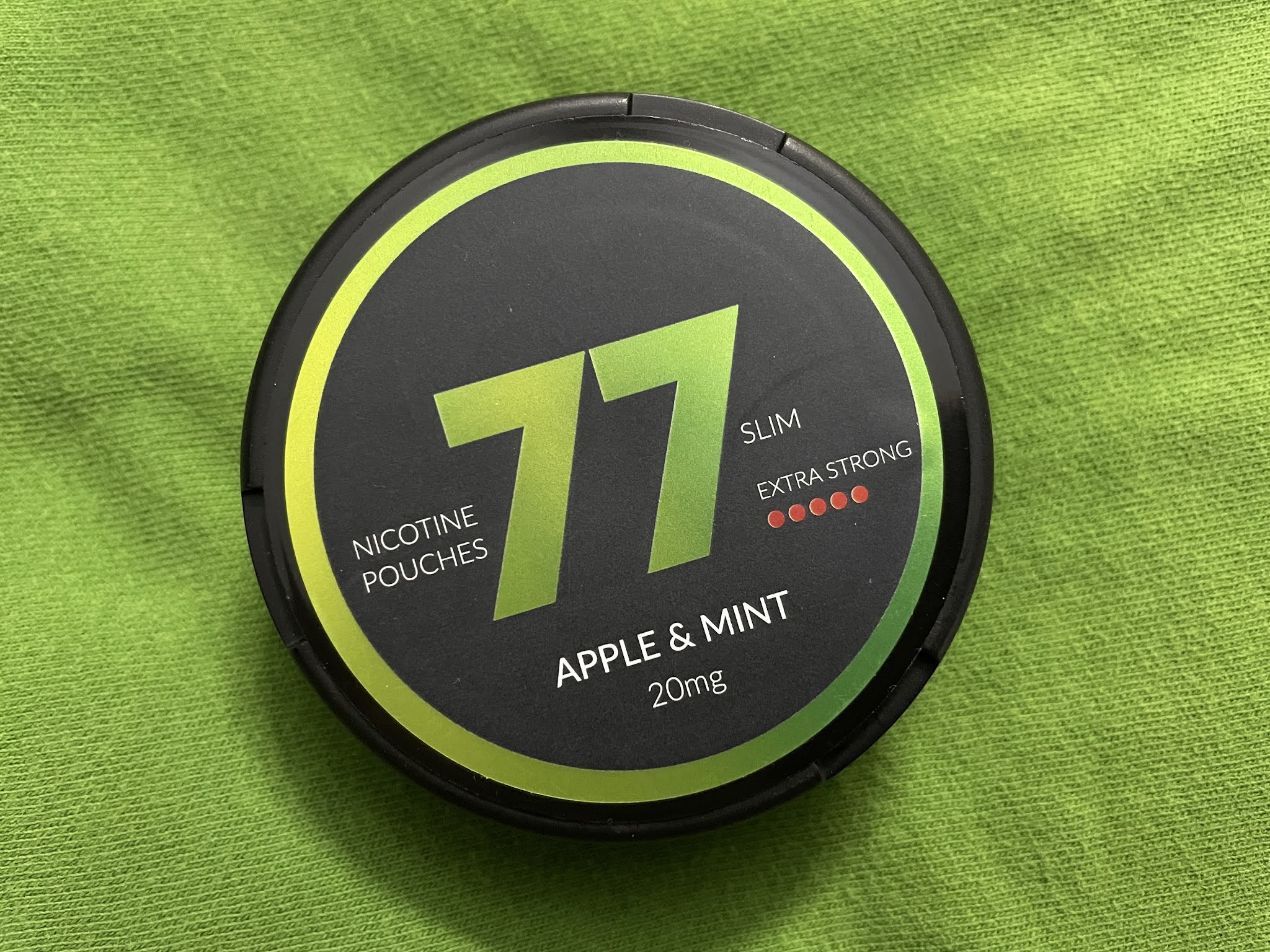 77 Nicotine Pouches: Apple Mint - Review. 27 July 2021.