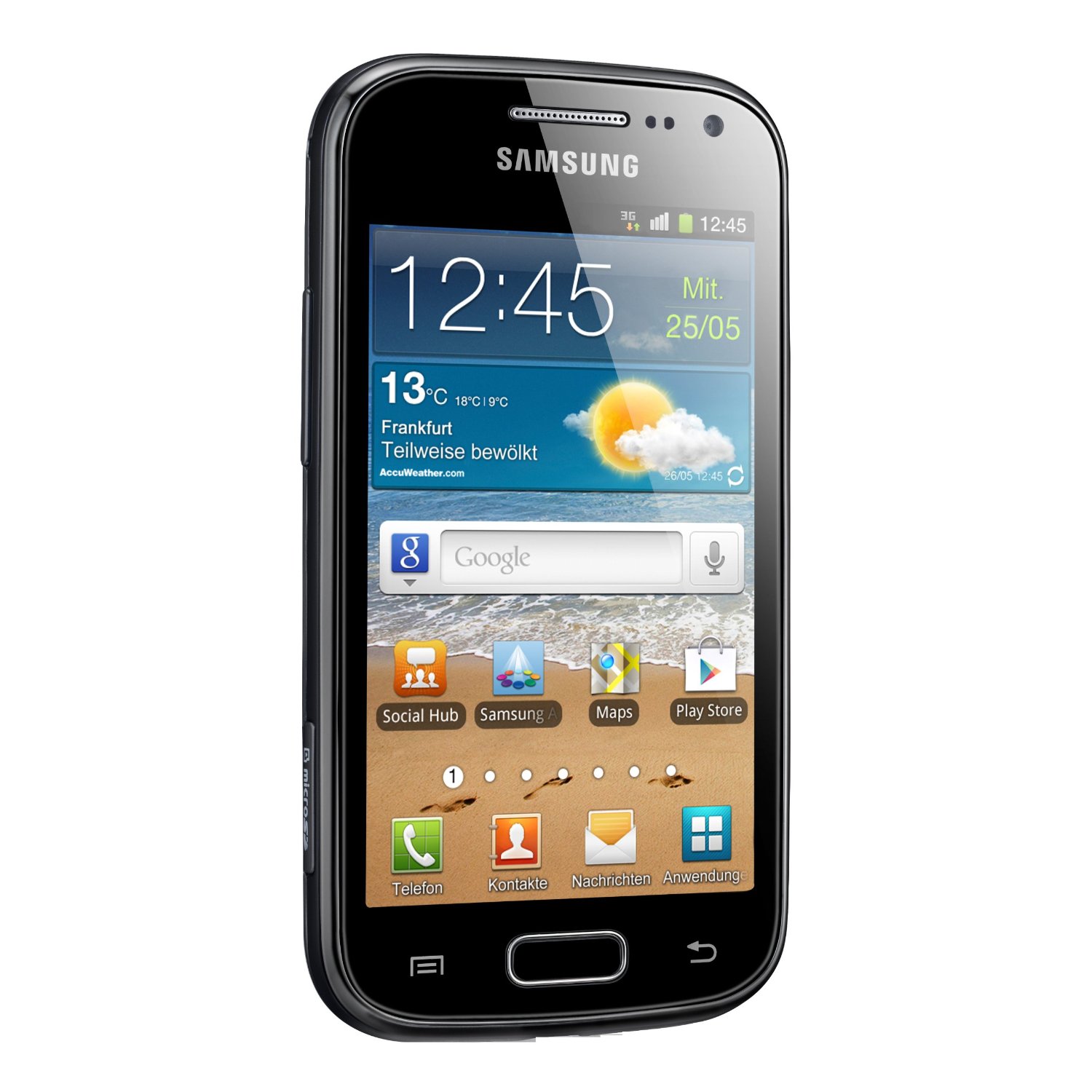 Samsung Galaxy Ace 2 I8160, 3,8 Zoll-Smartphone mit Android 2.3 ...