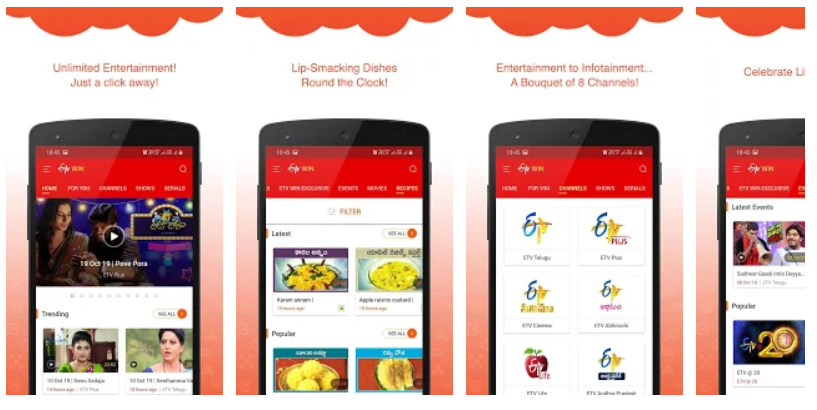 Download Latest ETV Win Mobile App - Youth Apps