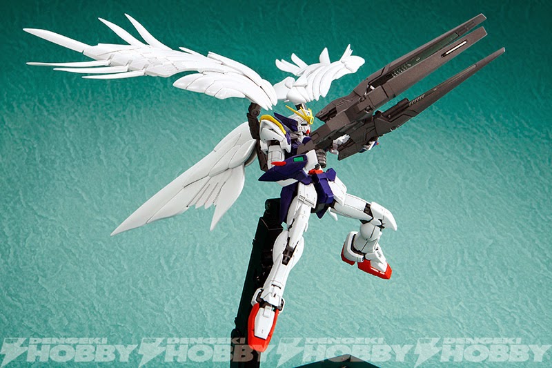 Gundam ACE: February 2015 Issue - RG 1/144 Wing Gundam Zero Custom EW ...