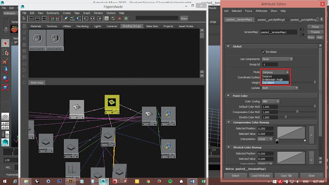 T-arch Lab: Maya Tutorial- Real-time tension mapping