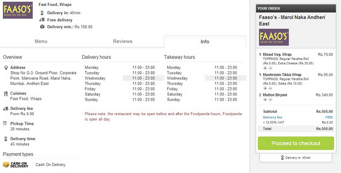 Order Food Online using Food Panda in just 4 Easy Steps - Momscribe