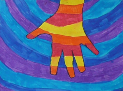 WARM AND COOL COLORED HANDS