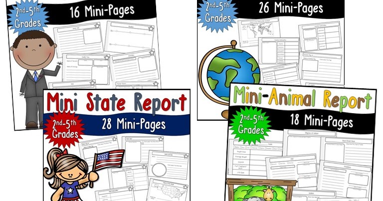 Mini Research Reports | Teacher's Take-Out