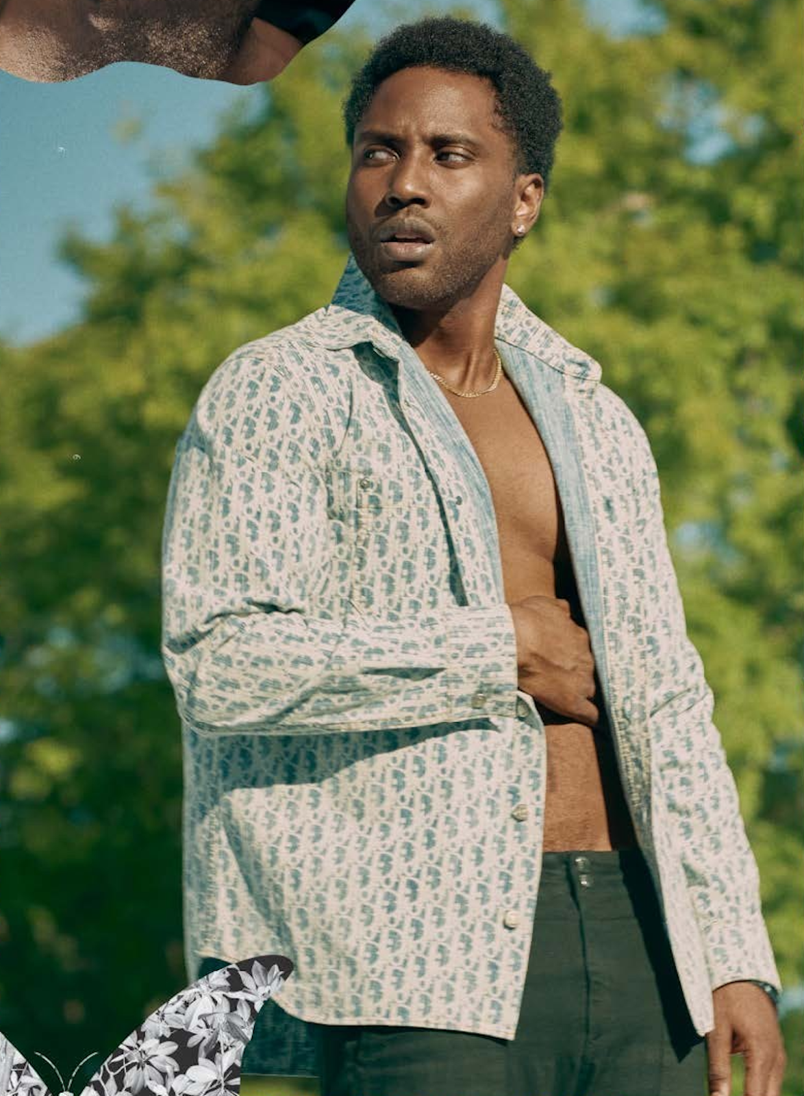 my new plaid pants: John David Washington Three Times