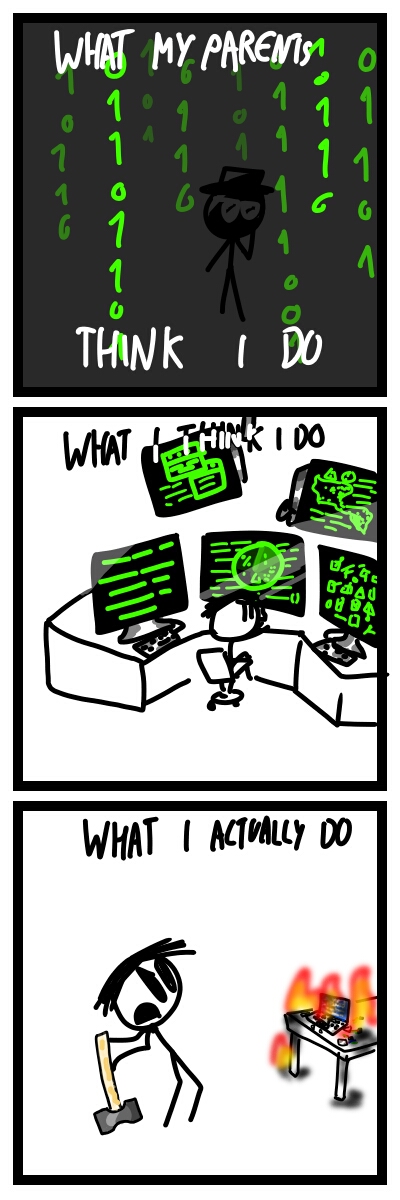 Tiny Stripz 213 Coder Life