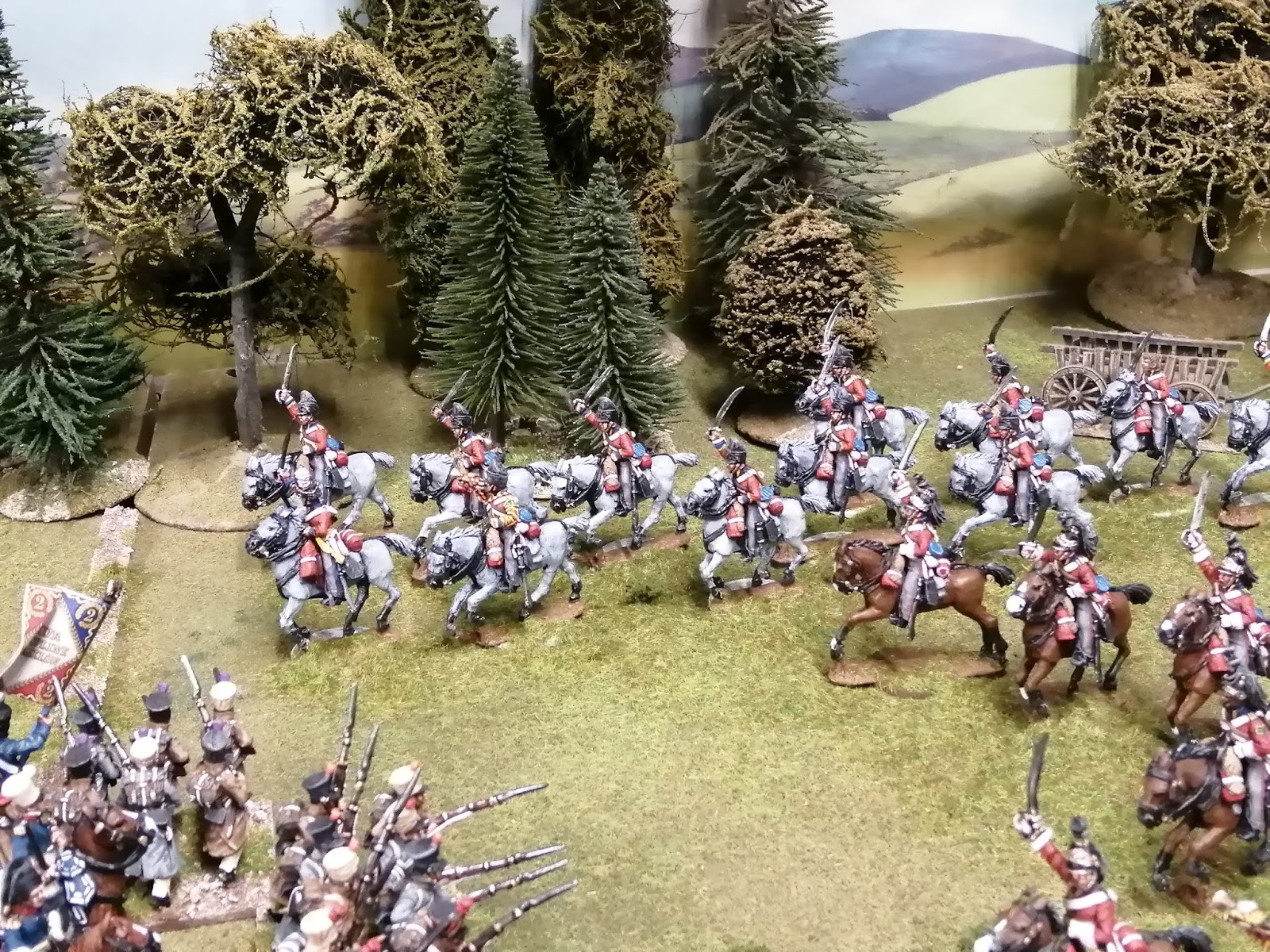Metal Mercenaries: 28mm Napoleonic Cavalry & French Square for 1815