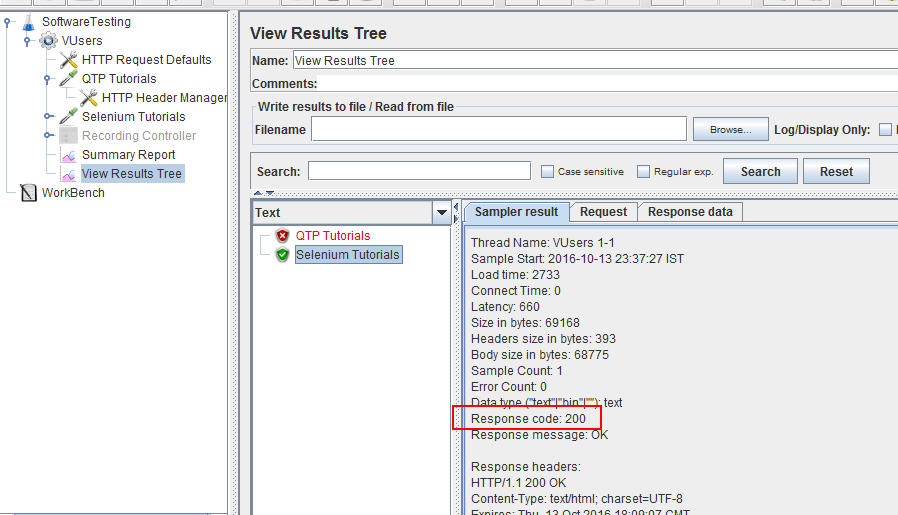 Apache Jmeter Web Test Plan