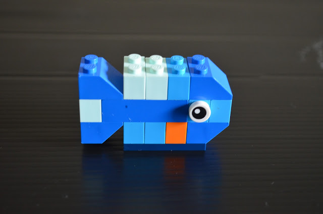 DIY LEGO ANIMALS - FISH By Using Lego Bricks 10696【乐高教育】