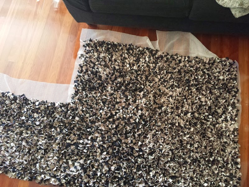 Miss Directions: Decorating...Shaggy Rag Rug