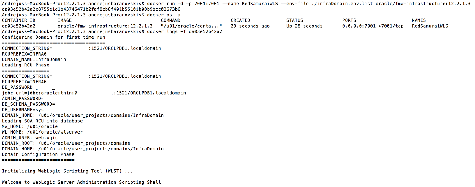 Andrej Baranovskij Blog Oracle Adf On Docker Container