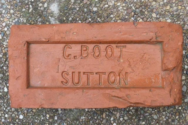 East Midlands Named Bricks : Sutton Brickworks