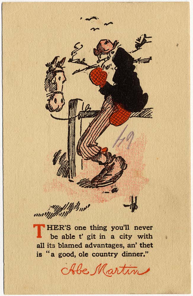 Stripper's Guide: Wish You Were Here, from Kin Hubbard