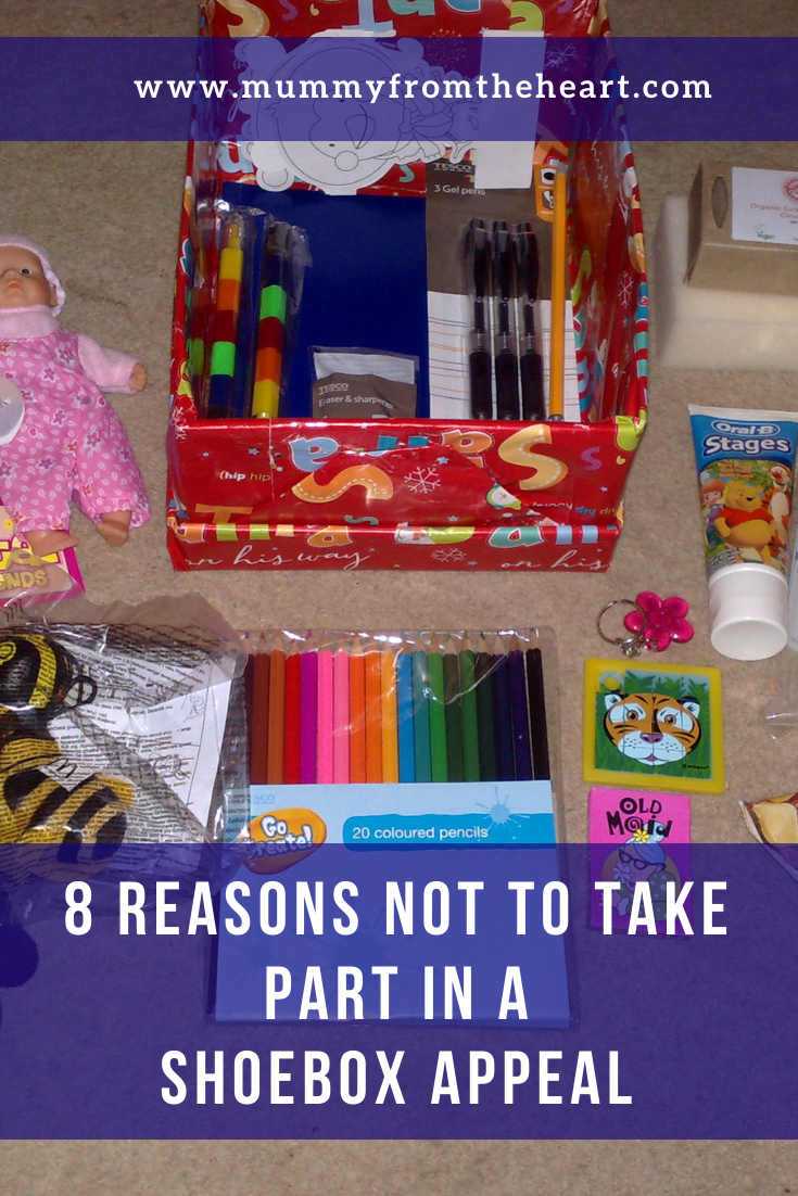 Mummy From The Heart: 8 Reasons Not to Take Part in a Shoe Box Appeal ...