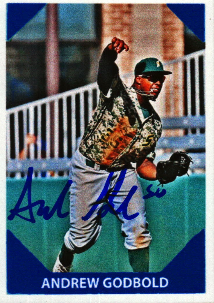 Jackson's Autographs: Andrew Godbold: OPRF Graduate, Dodgers Prospect ...