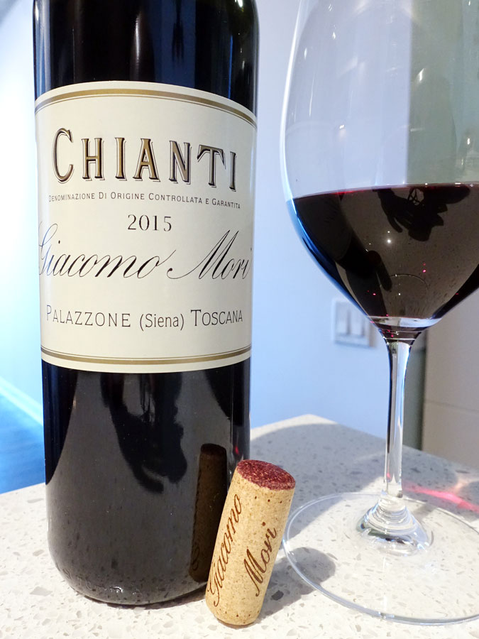 Giacomo Mori Chianti 2015 (Tuscany) - Wine Review