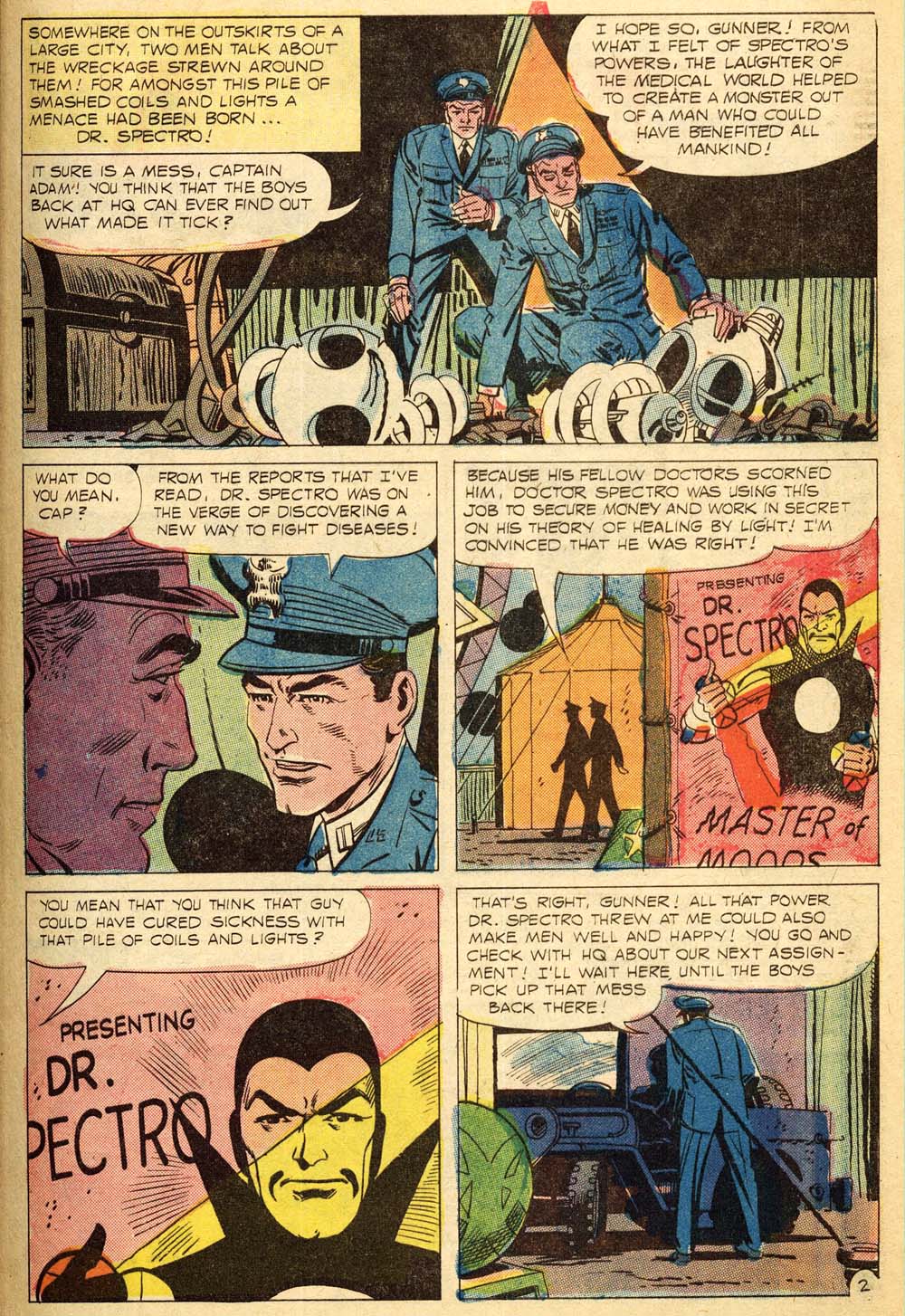 Destination Nightmare: The Five Faces Of Doctor Spectro