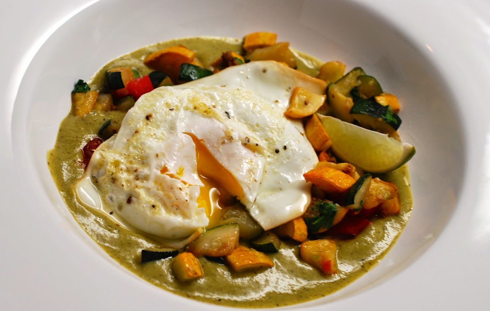 Cooking with Larue: Fried Egg with Squash and Tomatillo--updated with ...