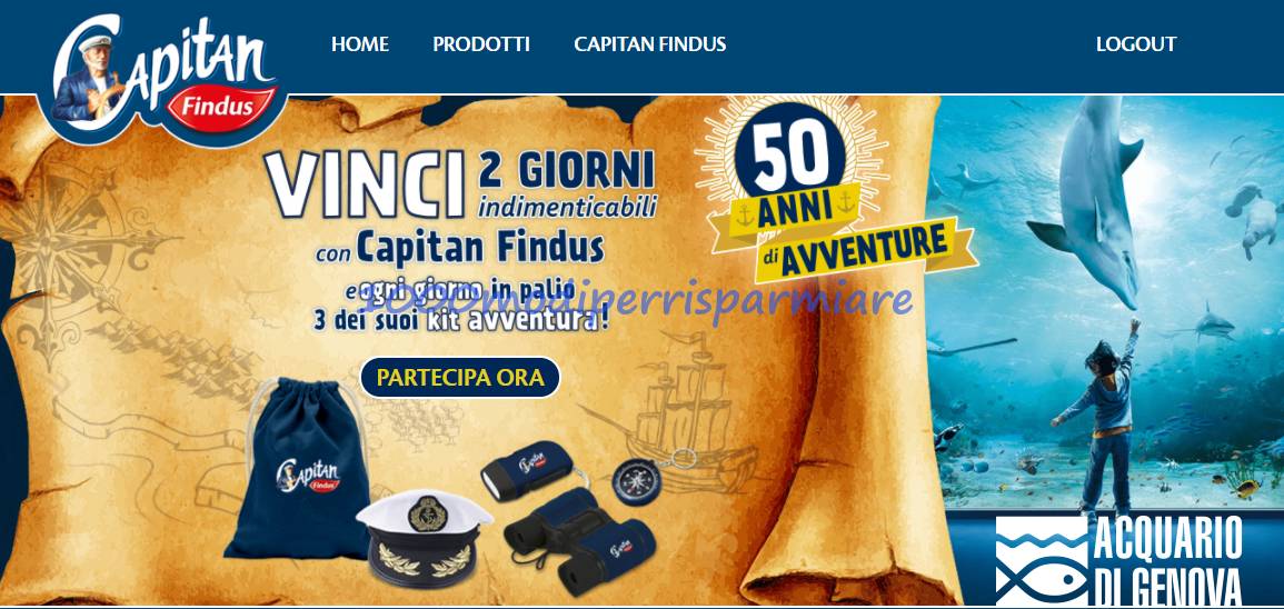 Findus “50 anni di avventure”: Kit Avventura e 2 giorni con Capitan ...