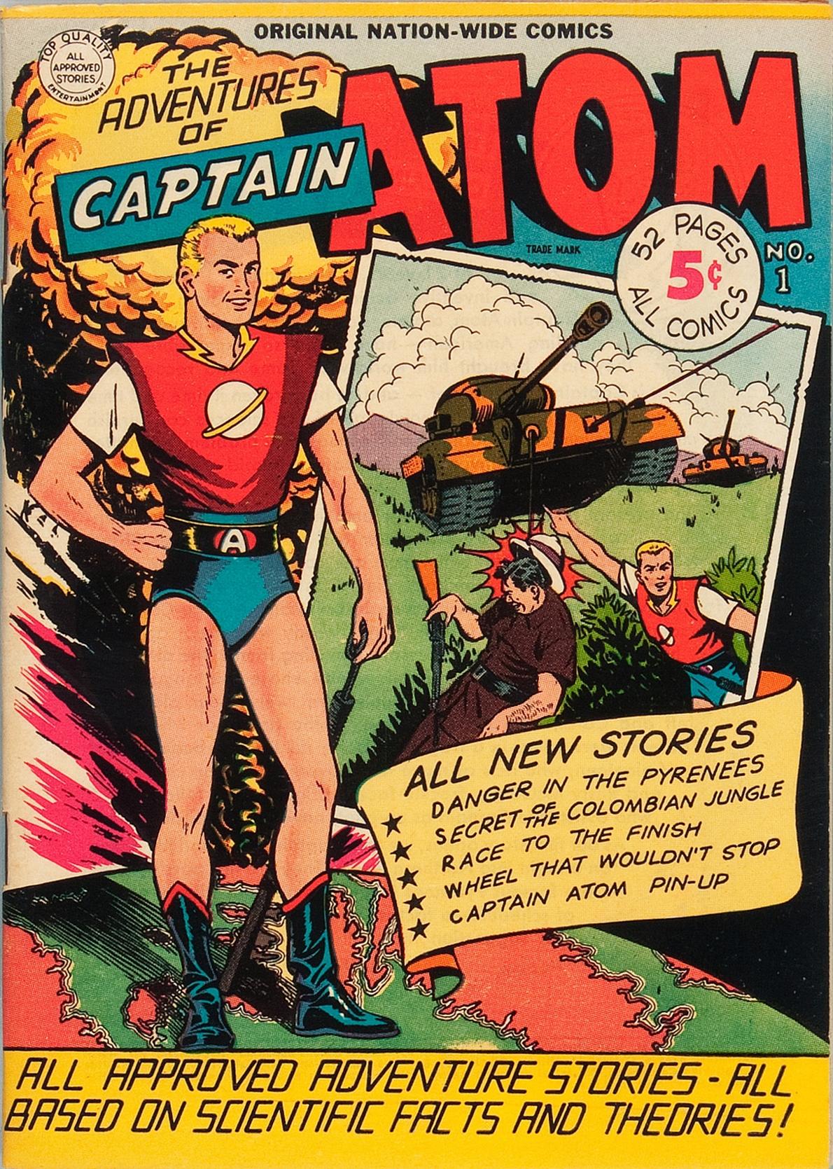 CAPTAIN ATOM #1 ~ Comics Vintage
