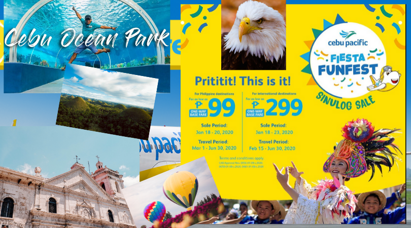 Cebu Pacific Promo Fares 2020 to 2021: Sinulog 2020 Promo