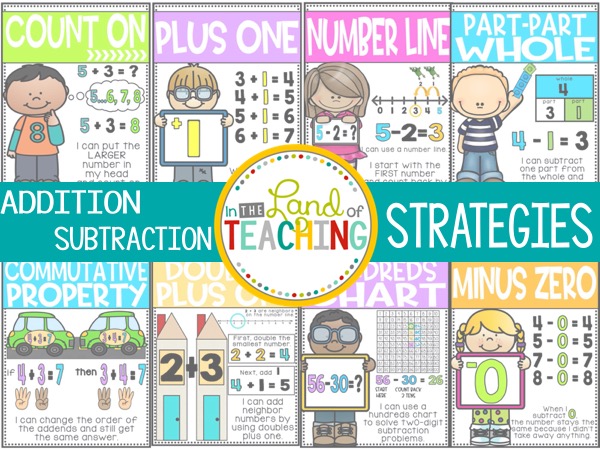 Best Math Strategies for Your Kids! | In the Land of Teaching