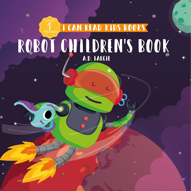 Robot books for kids age 3-5