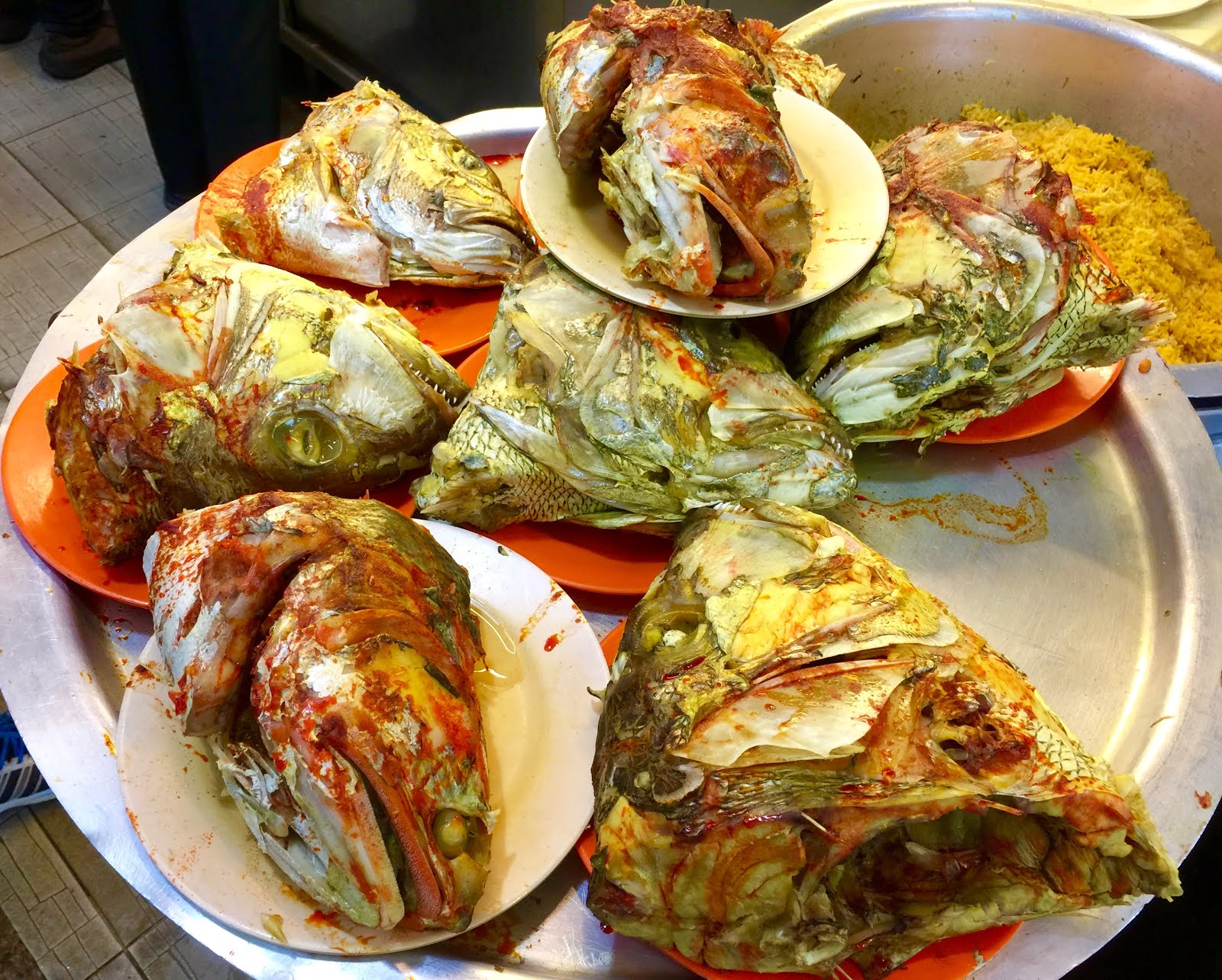 PENANG (WHAT TO EAT) - NASI KANDAR LINE CLEAR