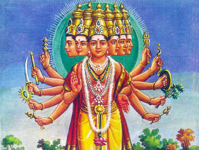 Raja Thatha's stotra translations: Twelve aspects of Muruga