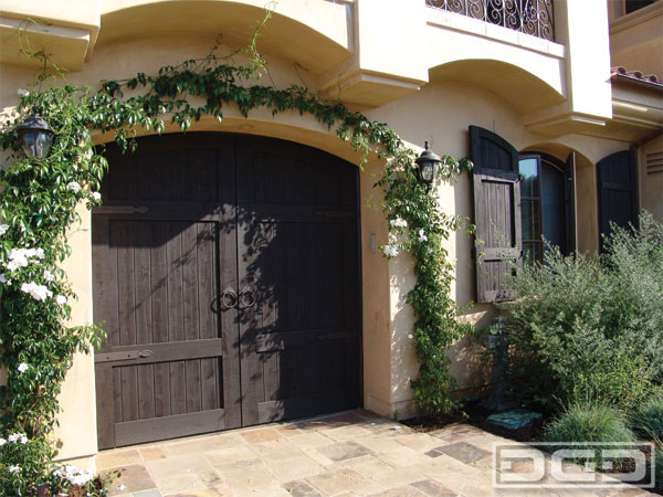 Our French Inspired Home: European Style Garages and Garage Doors