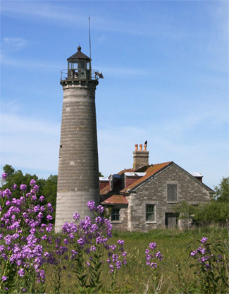 none: Galloo Island Lighthouse
