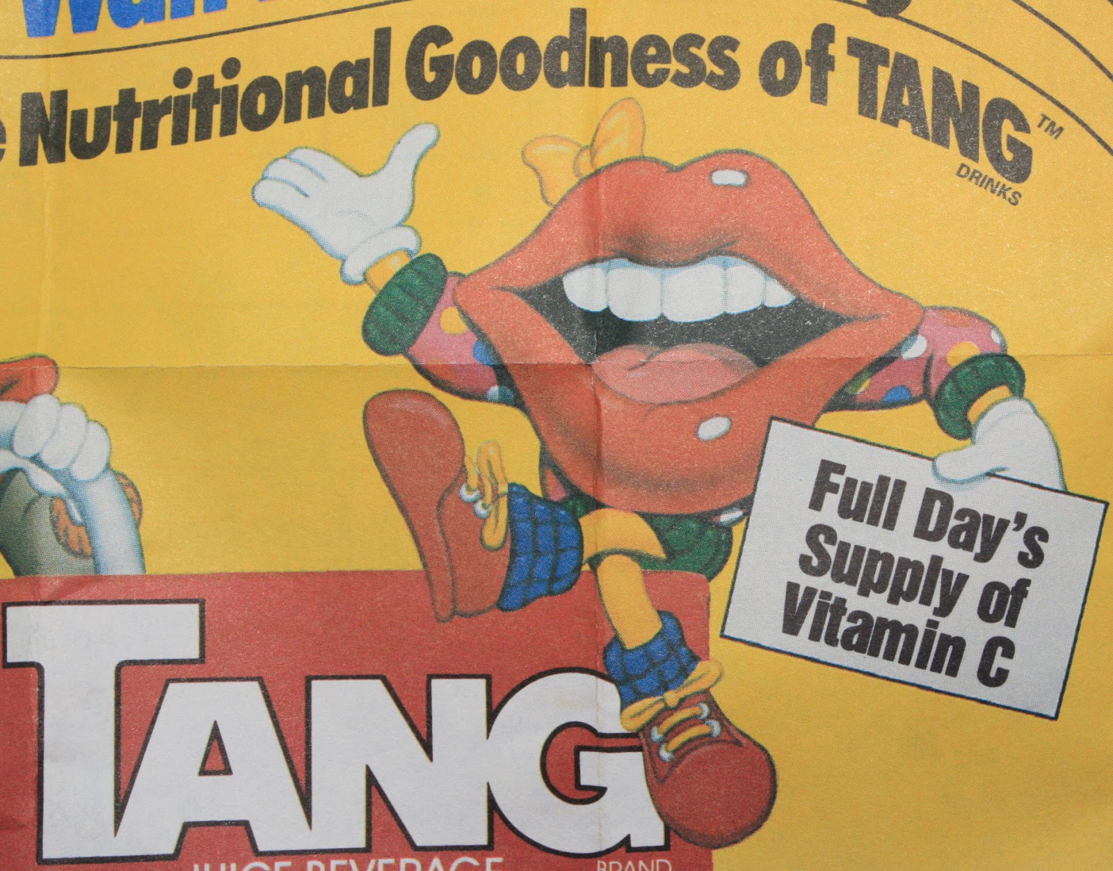 The Plastic Eyeball - A Toy Blog: The Nutritional Goodness of TANG