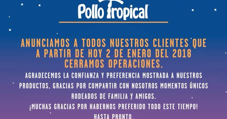 Empleos en Pollo Tropical Honduras
