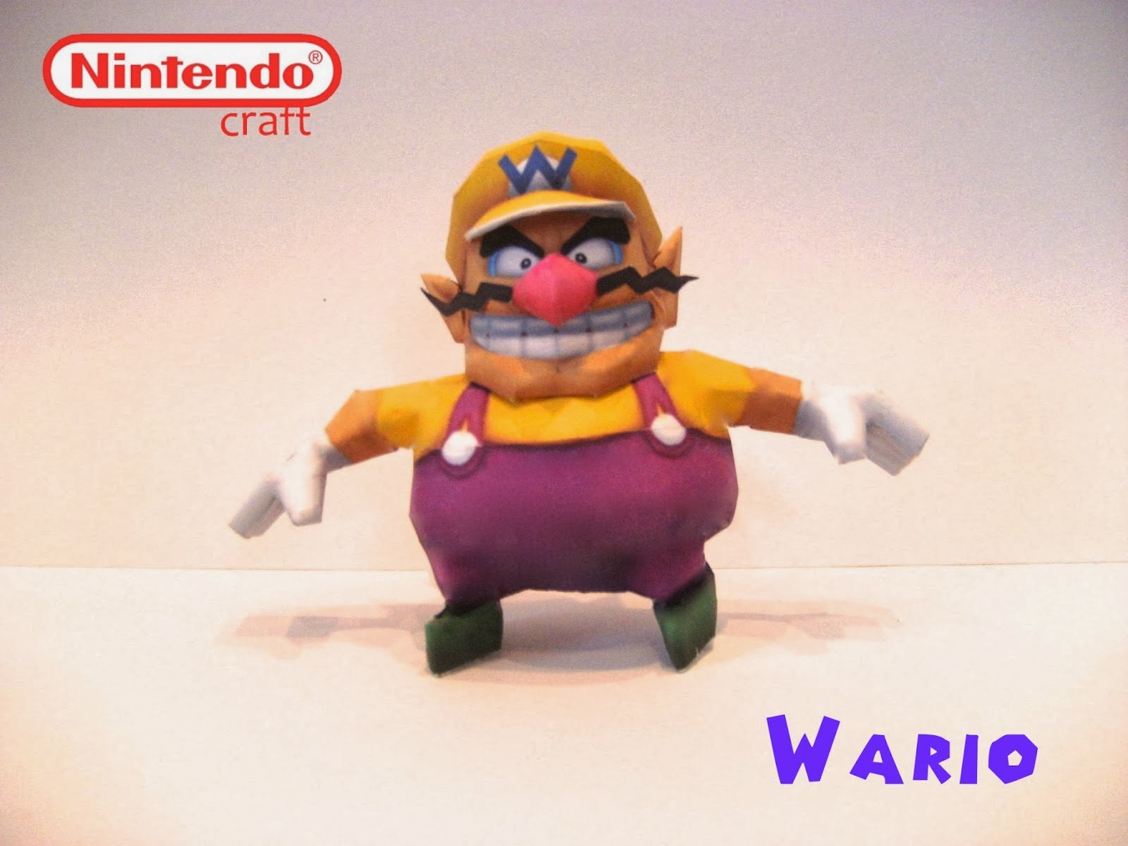 Papercraft Wario ~ Papercraftsparati | Todos los Papercrafts que ...