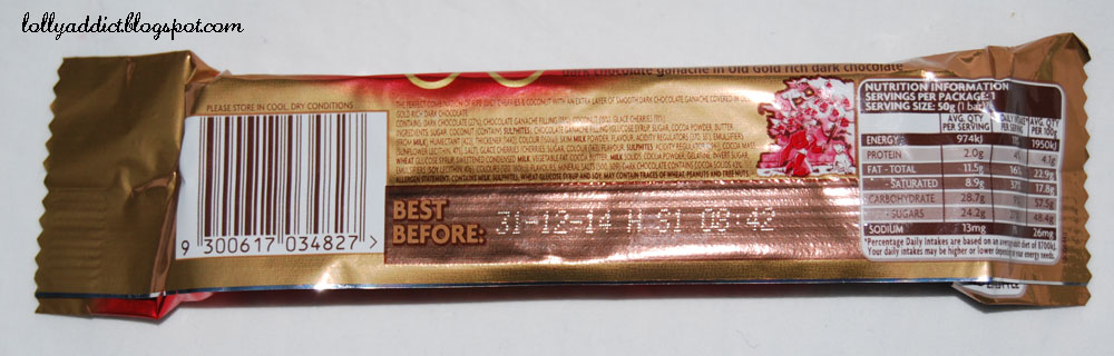 Lolly Addict - Australian Confectionery Reviews: Cadbury Cherry Ripe ...