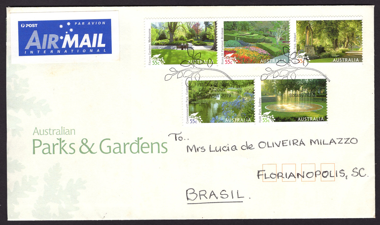 Envelopes de todo o mundo: 2021