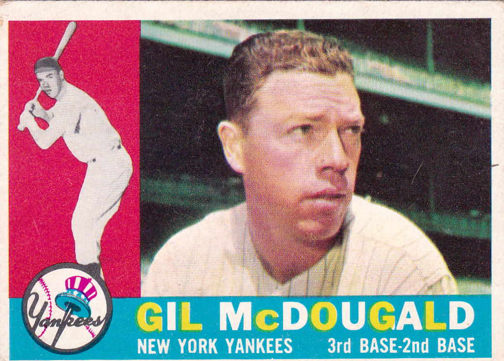 Horizontal Heroes: The 1960 Topps Set: #247 Gil McDougald