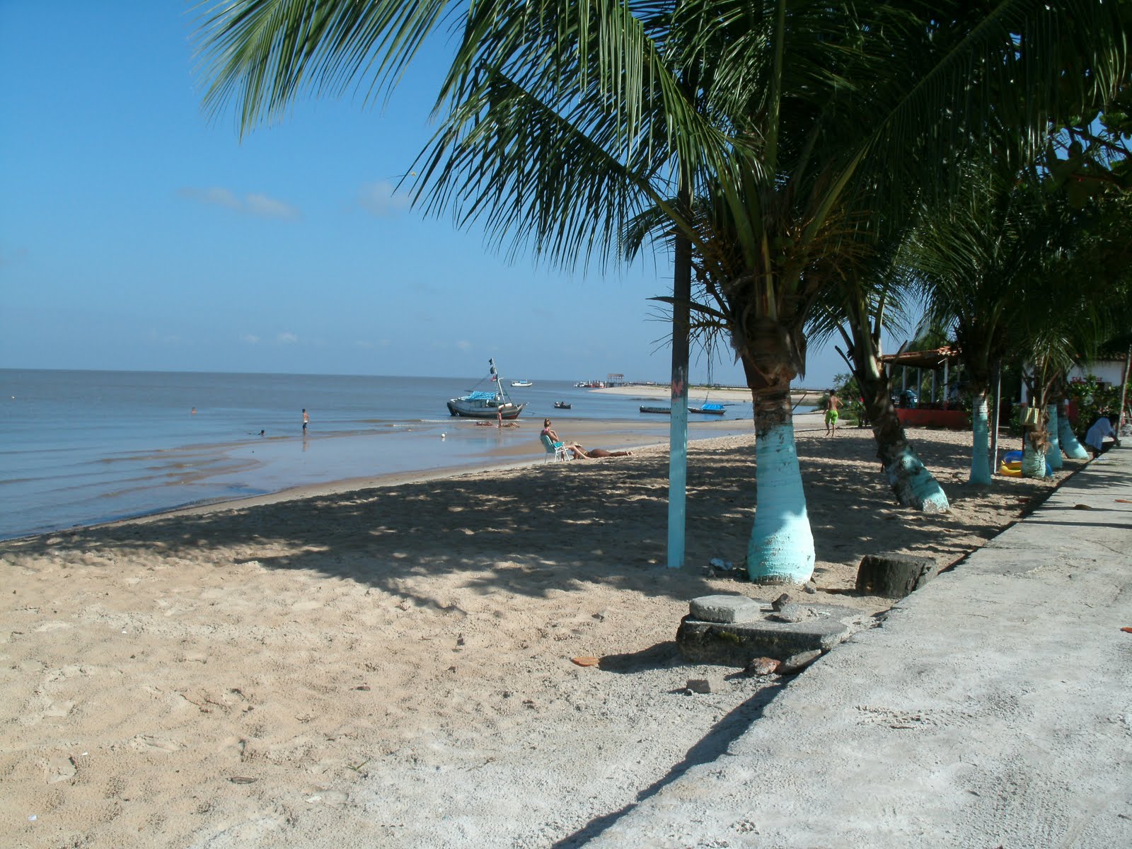 1º FESTIVAL DO MOQUEIO DA ILHA DO MOSQUEIRO: VISTA DA PRAIA DO AREIÃO ...