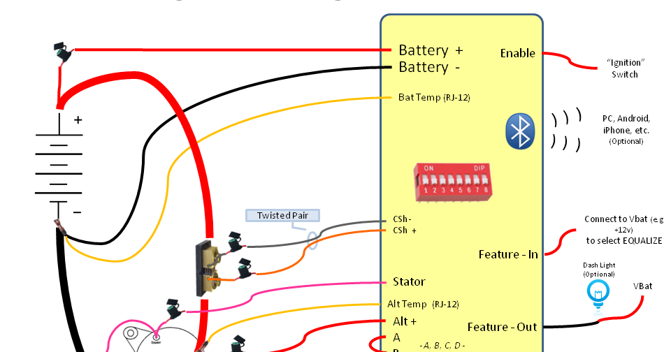 VSR Alternator Regulator: Regulator Connection