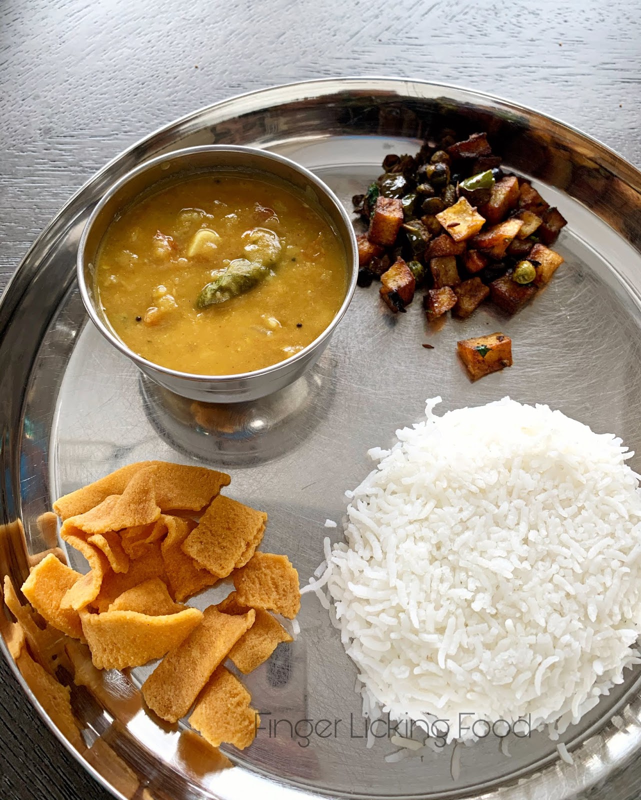 Finger Licking Food: What's on Your Plate? Day #1 - Tuar & Masoor ...