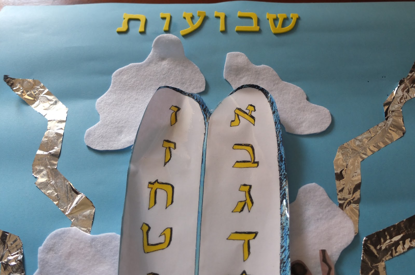 our Jewish little place: Shavuot Sinay board