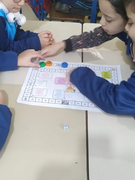 Prô Lilian Soares: JOGO DE TRILHA MATEMÁTICA