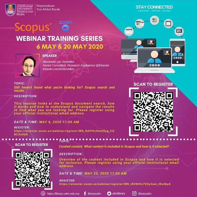 Scopus Webinar Training Series May 2020 - Perpustakaan UiTM