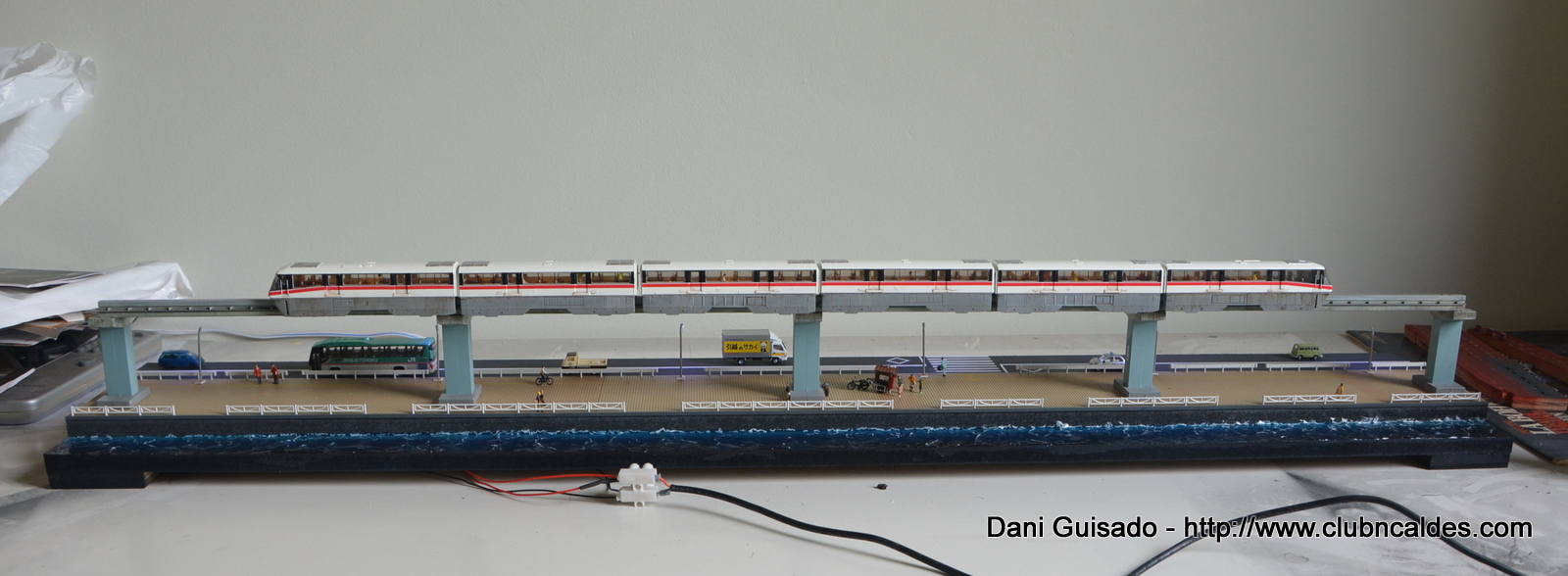 Club N Caldes: Tokyo Monorail Diorama