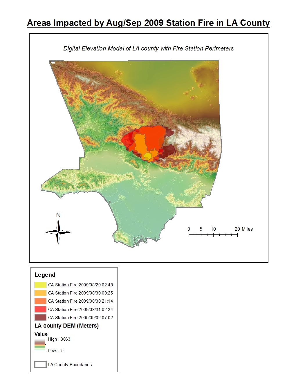 Geography 7 - Introduction to Geographic Information Systems: Lab 8 ...