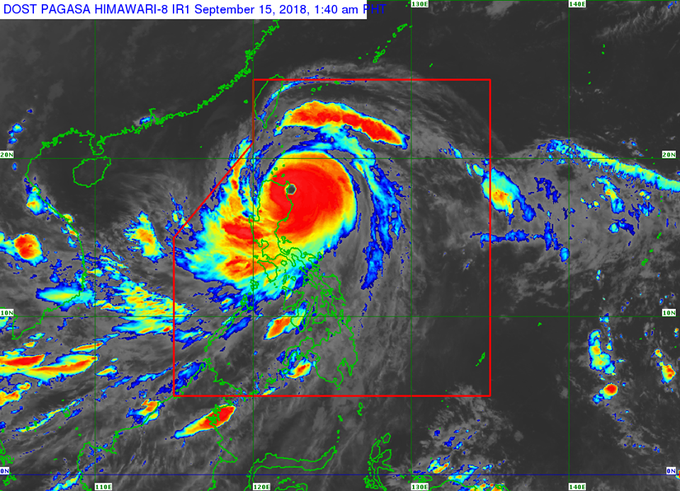 PAGASA: 'Bagyong Ompong' makes landfall in Baggao, Cagayan