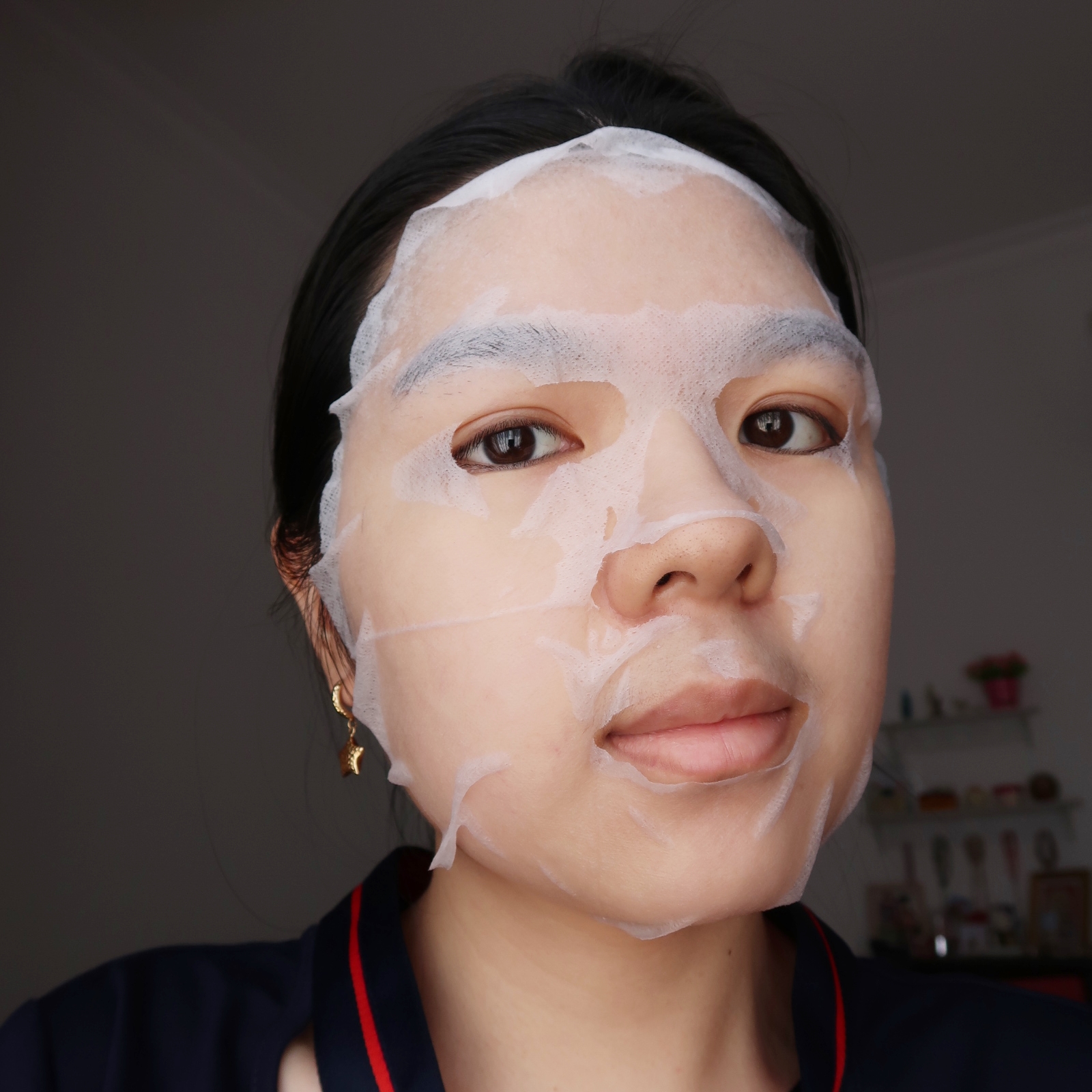 MASKA Kiss Me Sheet Mask + Tone Up Day Cream Review (Cobain Sheet Mask ...