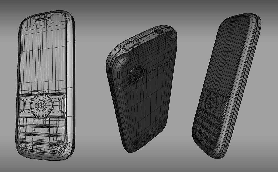 Andrey Bogomolov - Digital Character/Creature artist: Cellphone model