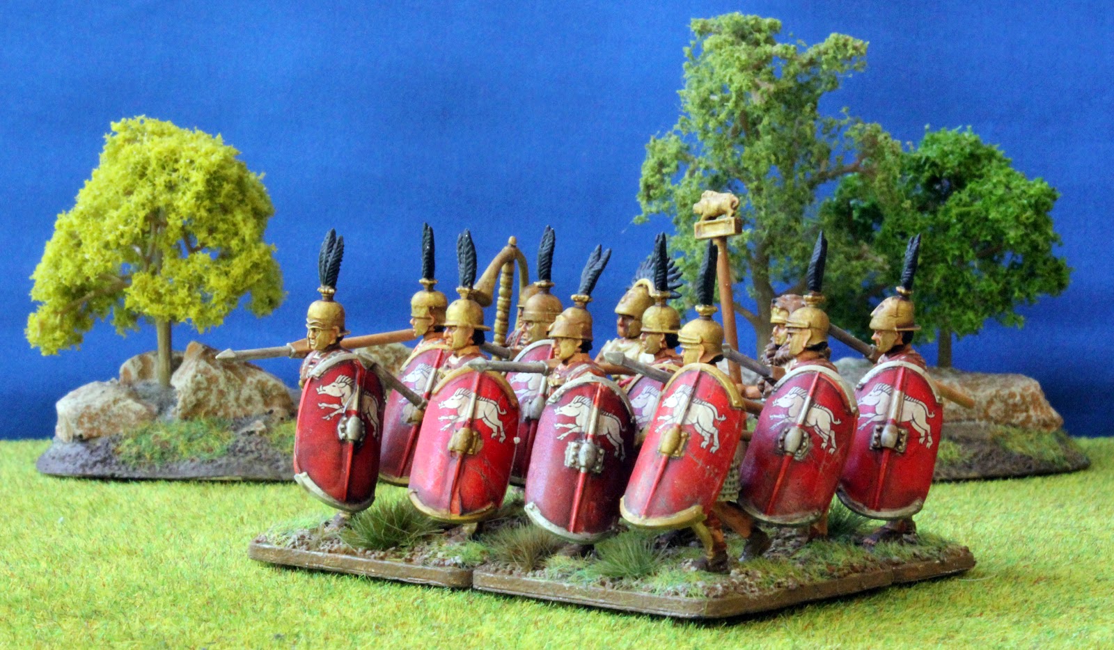 Bucellarii: Republican Roman Principes, Triarii and Command