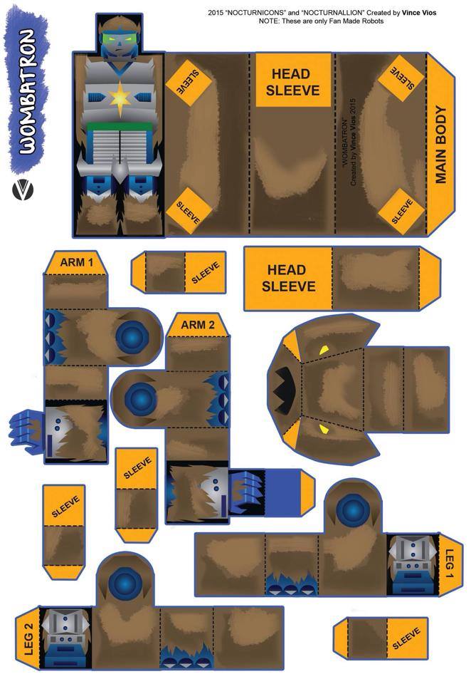 Foldabots Toy Preview Blog